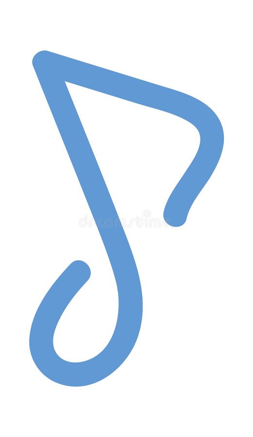 Music Note Color Doodle Element Stock Vector - Illustration of doodle ...