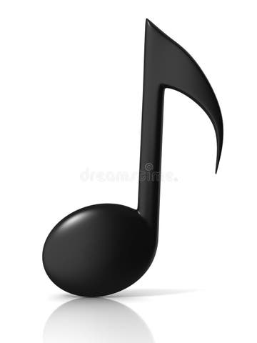 Single Music Note Stock Illustrations – 5,969 Single Music Note Stock ...