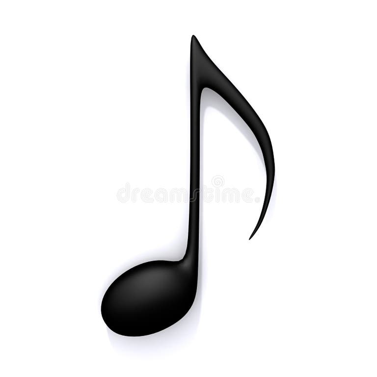 Music Note 3d Stock Illustrations – 11,331 Music Note 3d Stock ...