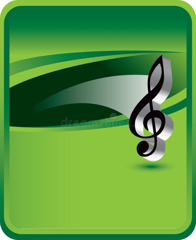 Music Note Background Green Stock Illustrations – 4,397 Music Note ...
