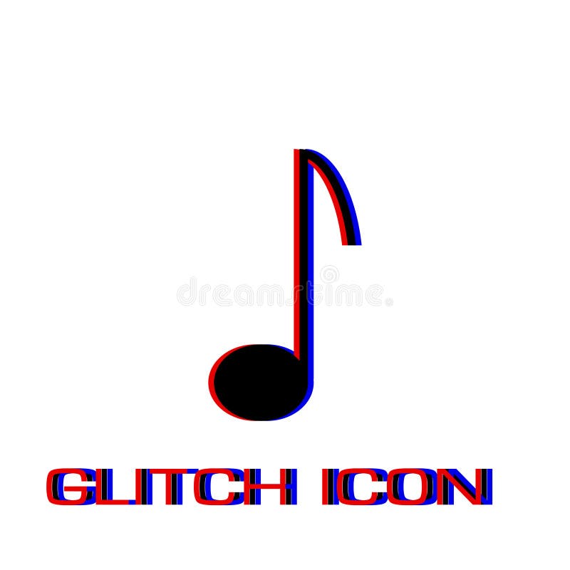 Glitch Music Note Stock Illustrations – 141 Glitch Music Note Stock ...