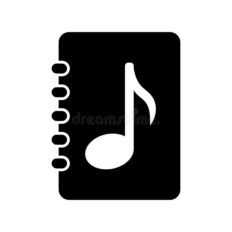 Music note icon sign stock vector. Illustration of icon - 233298813