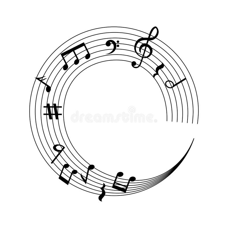 Music Note Icon. Sound Design. Vector Graphic Stock Vector ...