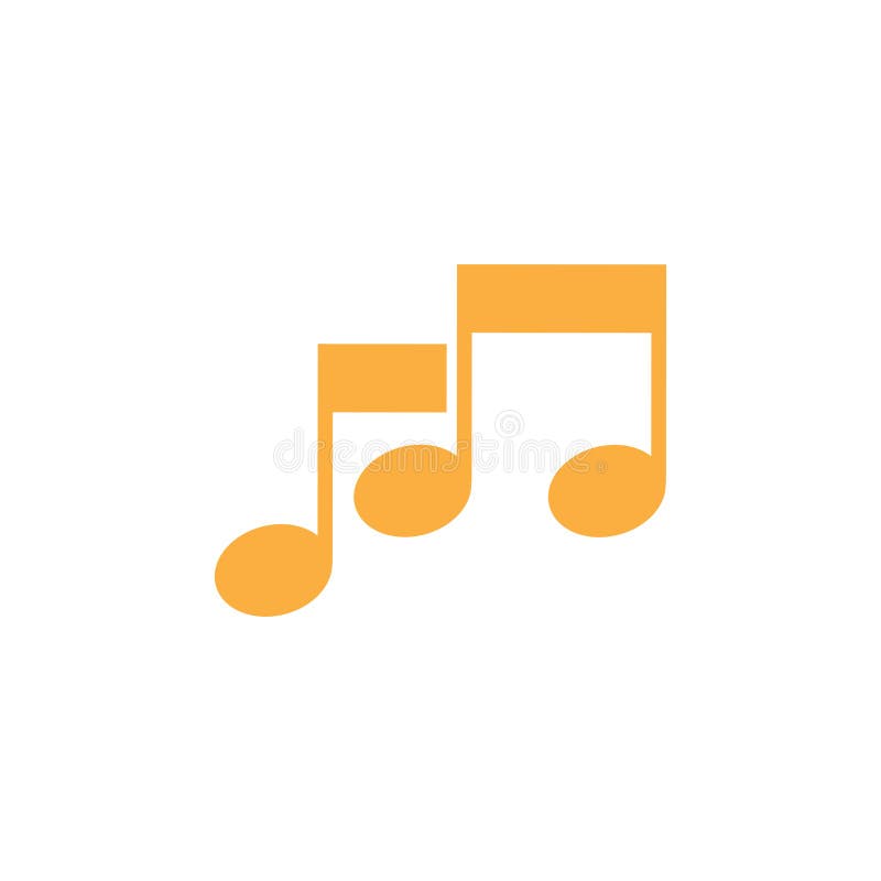 Music Note Icon Vector Illustration Design Stock Vector - Illustration ...
