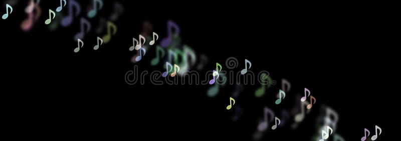 Music Note Image.Background Bokeh Photo with Light Stock Photo - Image ...