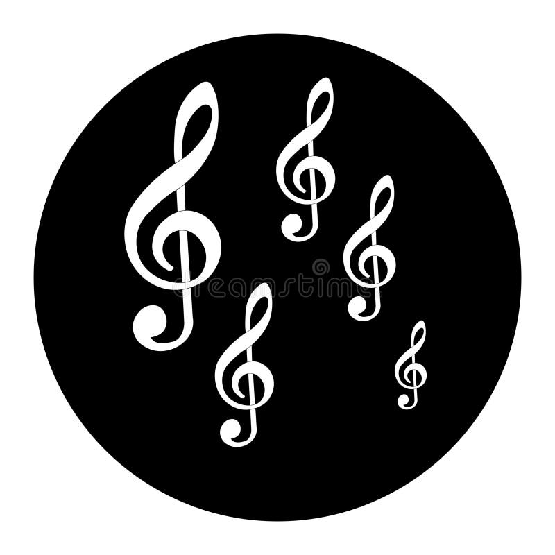 Music note logo design stock vector. Illustration of modern - 320448574
