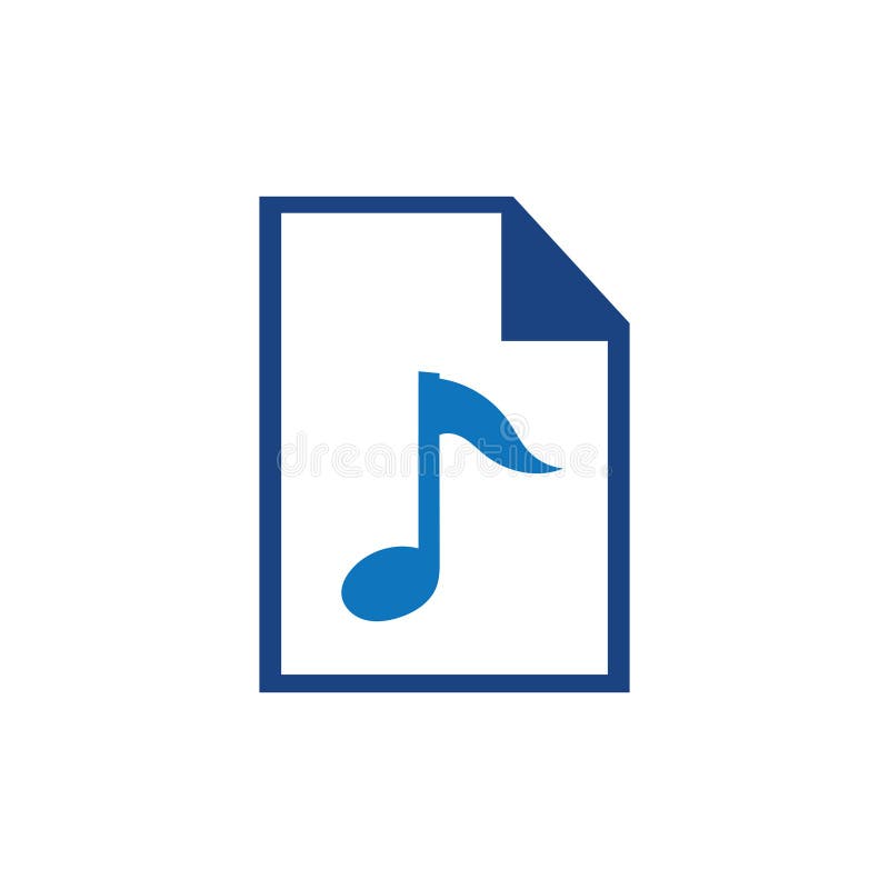 Music note logo icon stock vector. Illustration of disco - 323088978