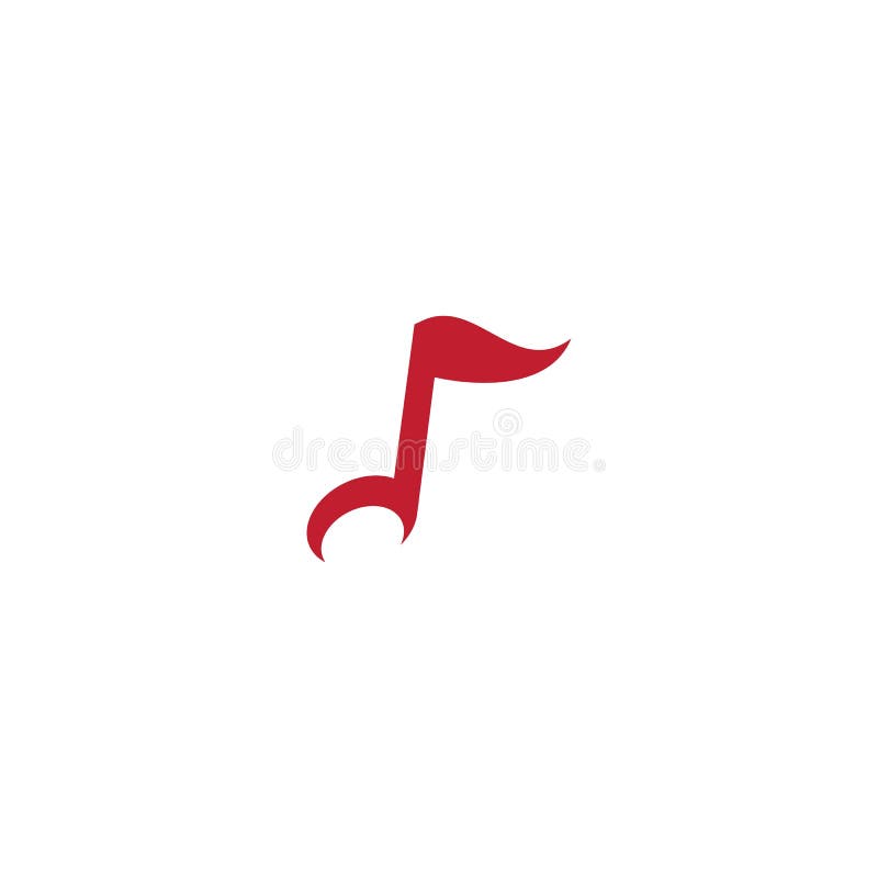 Music note logo stock vector. Illustration of graphic - 175588514