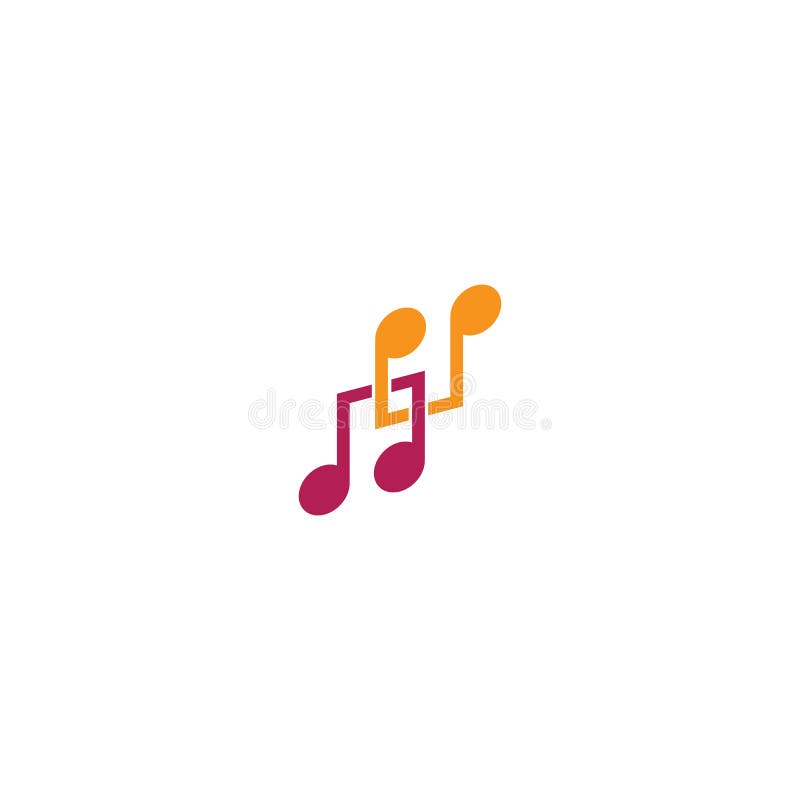 Music note logo stock vector. Illustration of mobile - 179583472