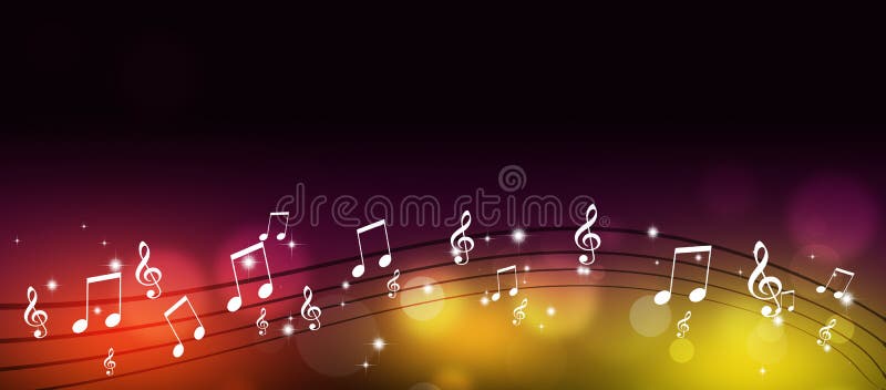 Banner Music Note Stock Illustrations – 13,240 Banner Music Note Stock ...