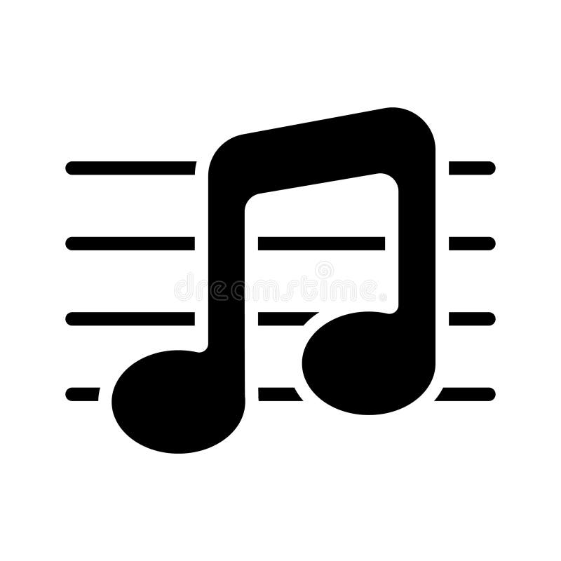 Music Note stock vector. Illustration of harmony, note - 330884108