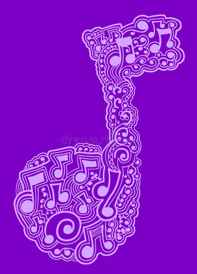 Scribble Music Note Stock Illustrations – 854 Scribble Music Note Stock ...