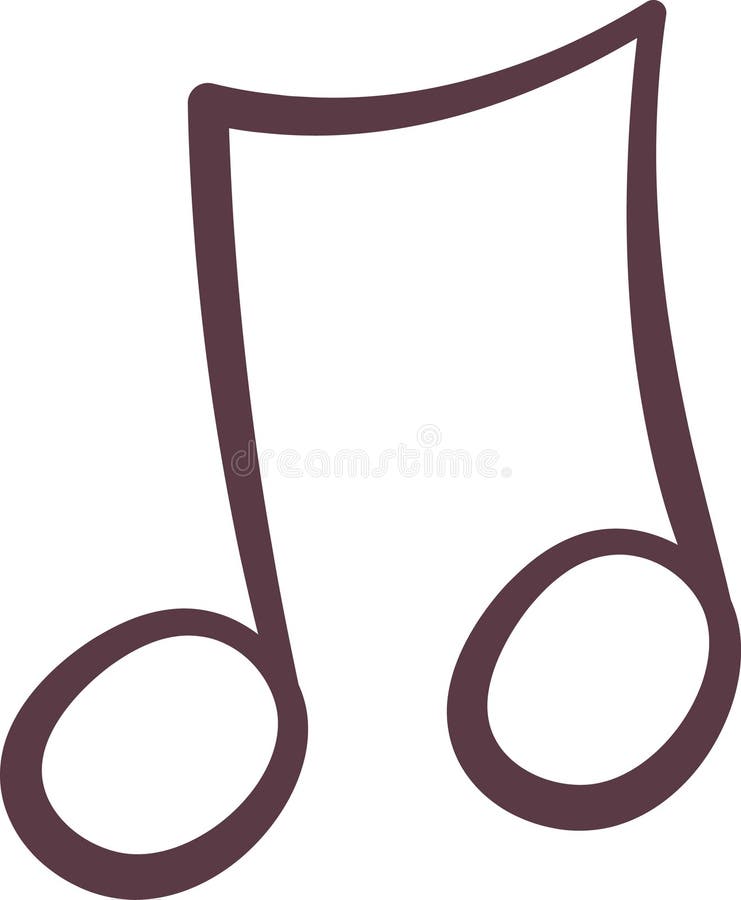 Music Note Symbol stock vector. Illustration of element - 318808284
