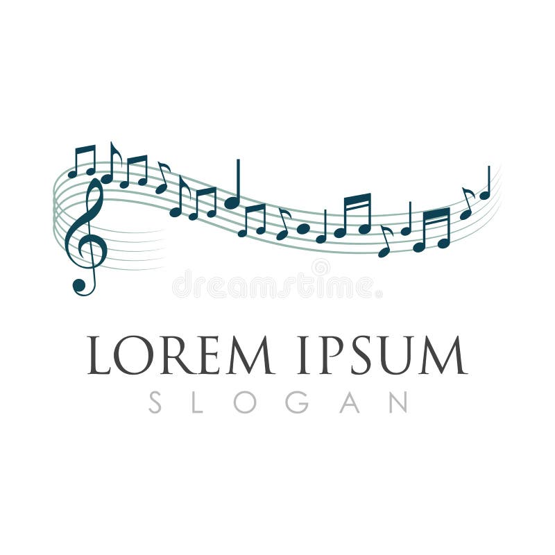Music Note Symbols Logo and Icons Template Stock Vector - Illustration ...