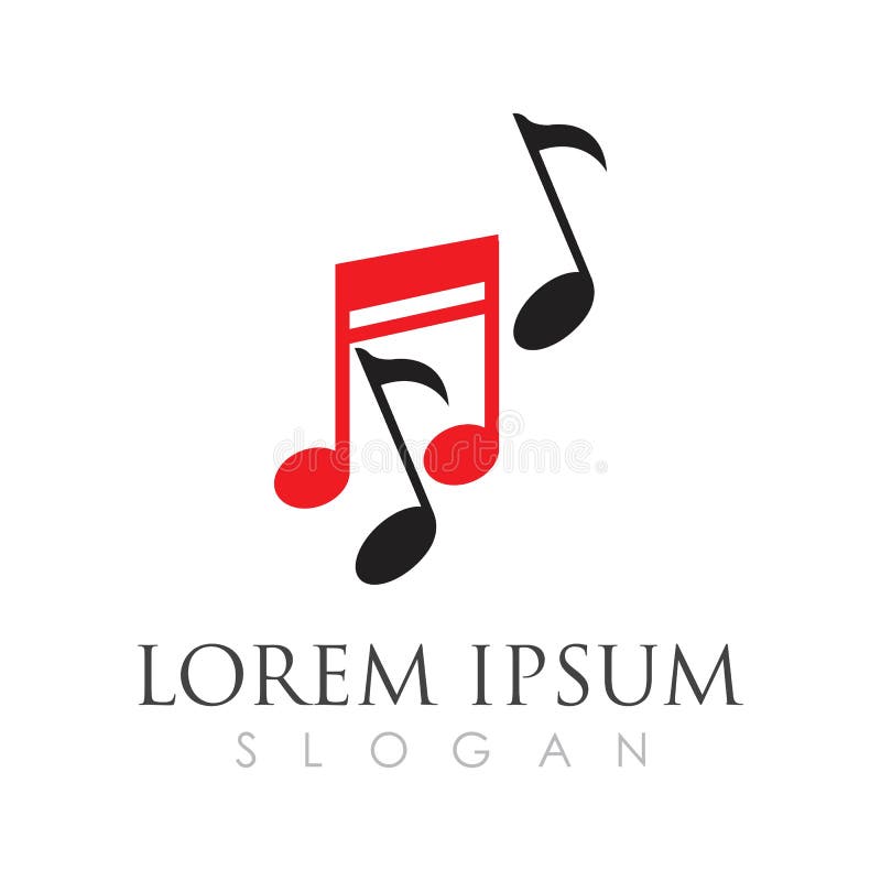 Music Note Symbols Logo and Icons Template Stock Vector - Illustration ...