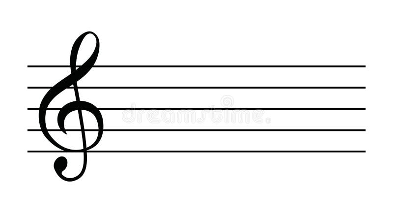 Music Note Vector Sheet Icon Staff Illustration Design. Melody Music ...