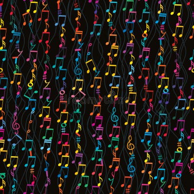 Music Notes Vertical Stock Illustrations – 780 Music Notes Vertical ...