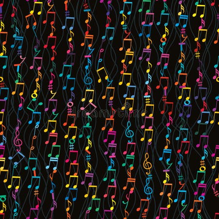 Music Notes Vertical Stock Illustrations – 780 Music Notes Vertical ...