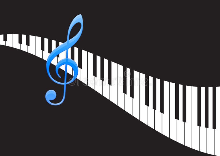 Wavy Piano Keyboard Stock Illustrations – 267 Wavy Piano Keyboard Stock ...