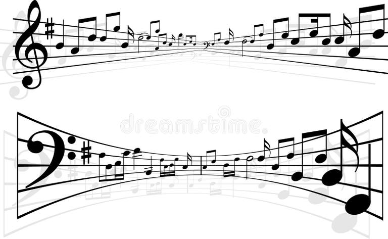 Music Notes Designs Stock Illustrations – 4,781 Music Notes Designs ...