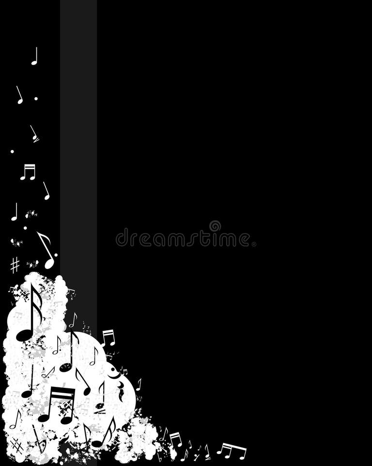 Splash Musical Notes Black White Stock Illustrations – 107 Splash ...