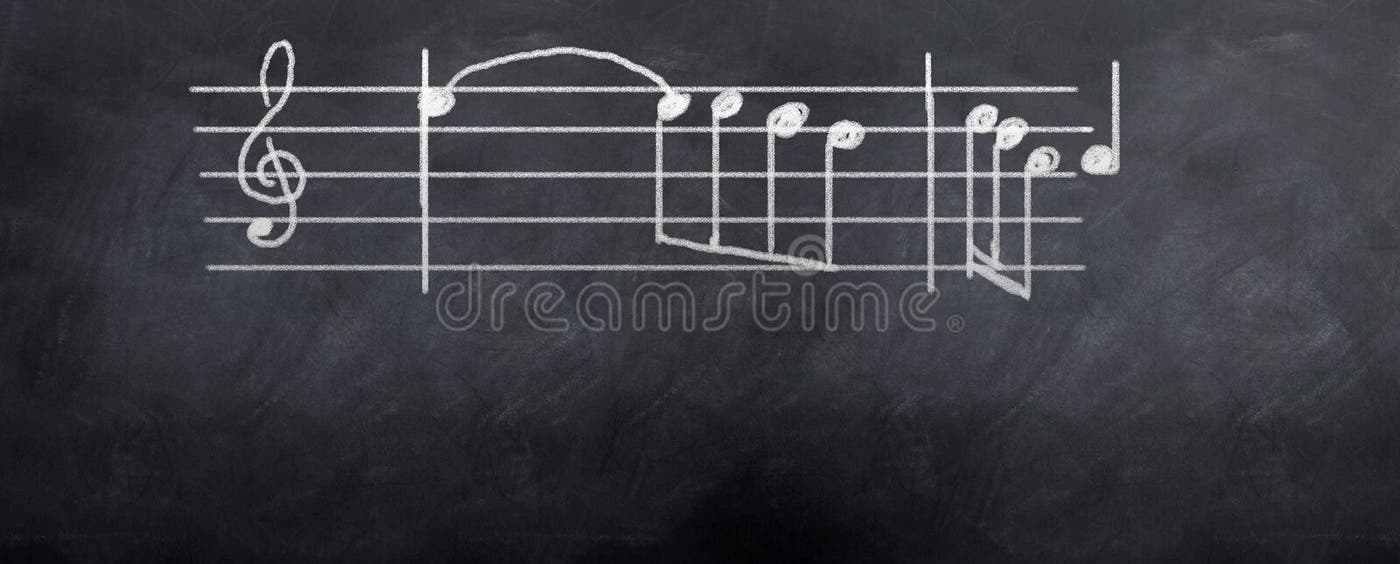 Chalkboard Music Notes Stock Illustrations – 410 Chalkboard Music Notes ...