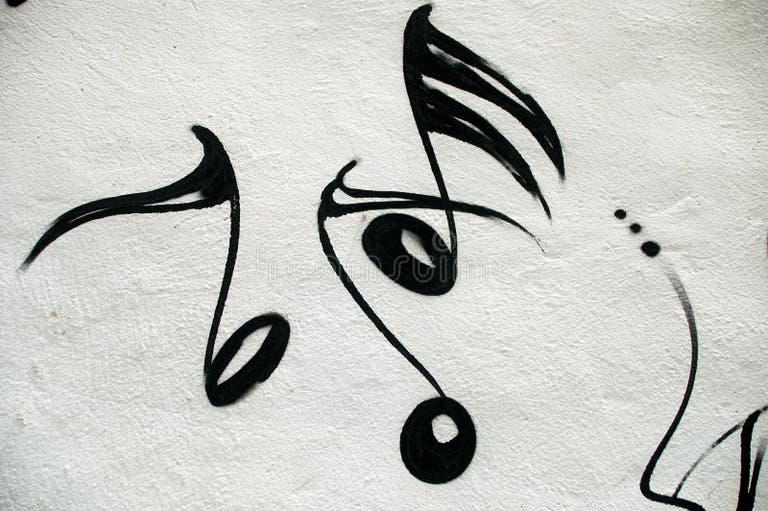 Graffiti Music Notes Stock Illustrations – 493 Graffiti Music Notes ...