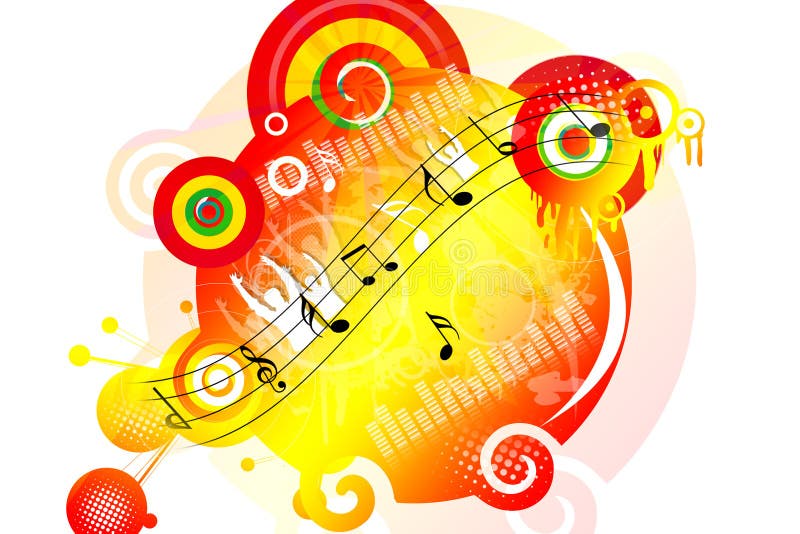 Loud sounds stock vector. Illustration of decibel, club - 5514514