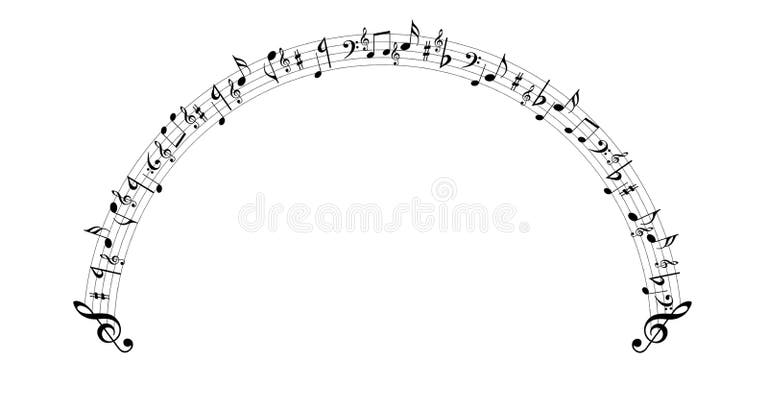 Music Notes Designs Stock Illustrations – 4,781 Music Notes Designs ...