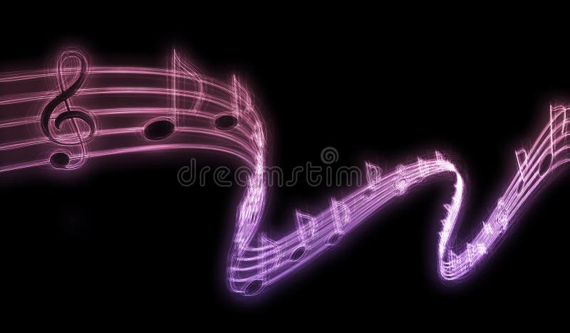 Neon Music Notes Stock Illustrations – 1,668 Neon Music Notes Stock ...
