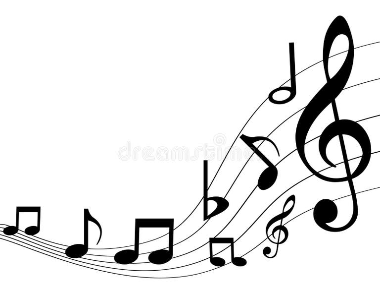 Music notes stock vector. Illustration of element, harmony - 20627155