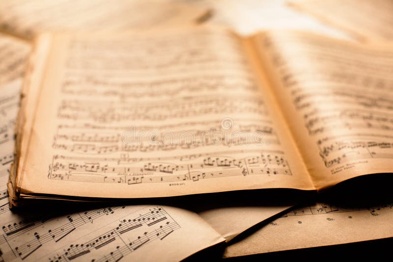 Classical music notes stock image. Image of inspiration - 262009867