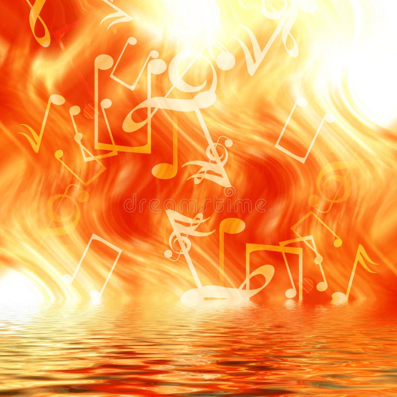 Fire Music Notes Stock Illustrations – 1,066 Fire Music Notes Stock ...