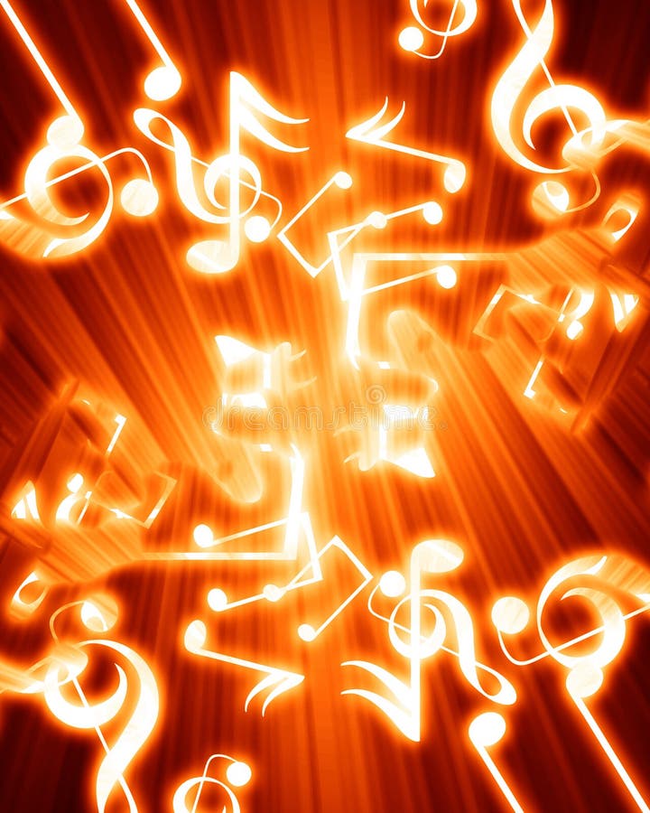Fire Music Notes Stock Illustrations – 1,107 Fire Music Notes Stock ...