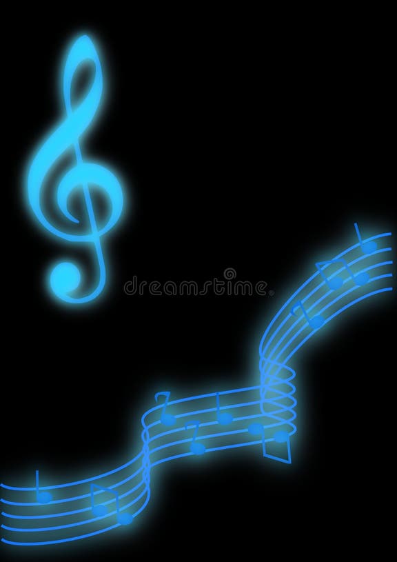 Music Notes Blue Black Stock Illustrations – 2,432 Music Notes Blue ...