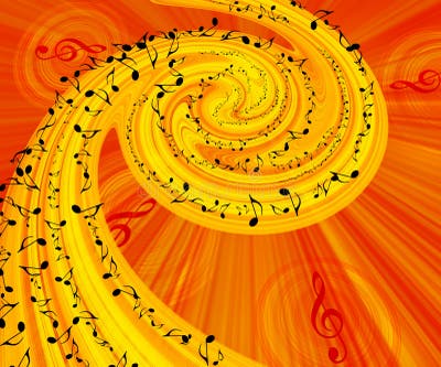Orange Music Notes Stock Illustrations – 2,374 Orange Music Notes Stock ...