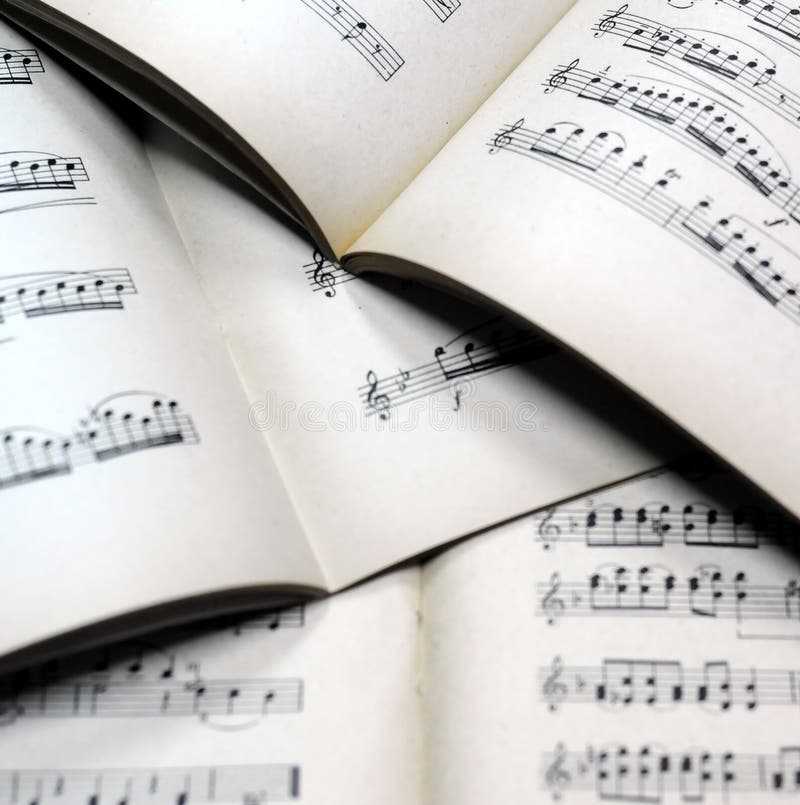 Music notes background stock photo. Image of concept, notes - 4520848