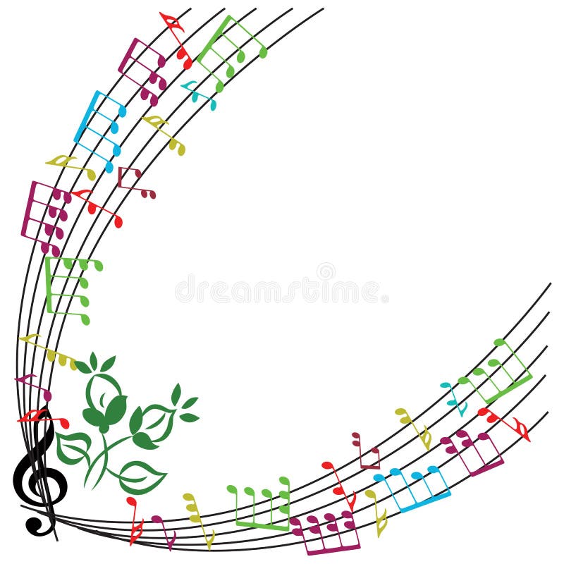 Musical Notes Music Theme Music Notes Composition, Musical Theme