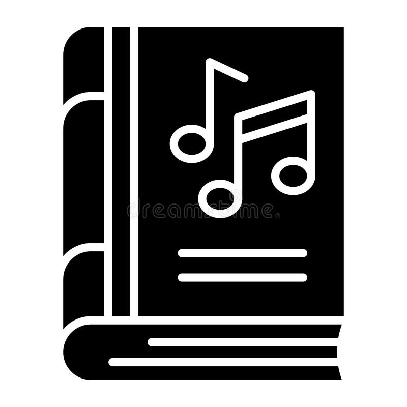 Music Notes on Book, Vector Design of Music Book in Modern Style Stock ...