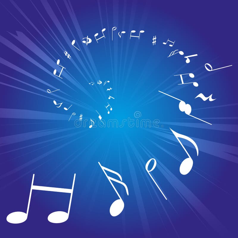 Music Notes Clef stock vector. Illustration of mozart - 69253213