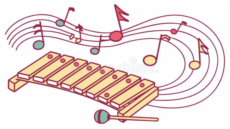 Music Notes Flowing, Melody and Musical Composition Vector Design ...