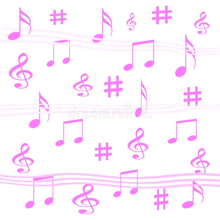 Pastel Musical Notes Stock Illustrations – 1,380 Pastel Musical Notes ...