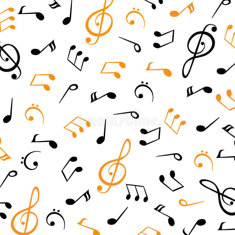 Music Notes Wave, Group Musical Notes Background – Stock Vector Stock ...