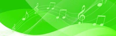 Music notes header stock illustration. Illustration of icon - 12542588