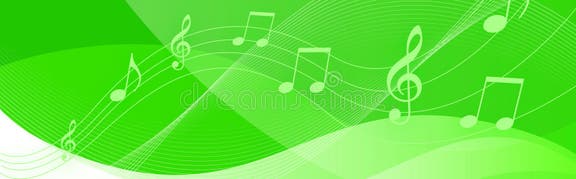 Music notes header stock illustration. Illustration of icon - 12542588