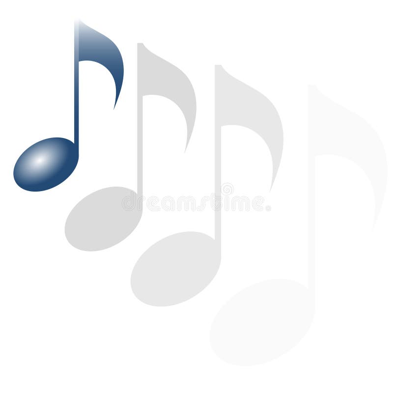Music Notes Icon. Audio Sound Vector. Melody Harmony Symbol. Musical ...