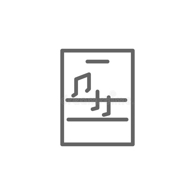 Thin Music Notes Stock Illustrations – 1,326 Thin Music Notes Stock ...