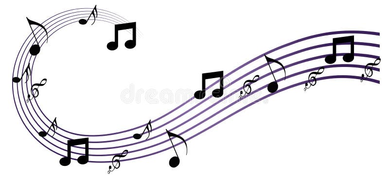 Music swirl stock vector. Illustration of graphic, eight - 35366872