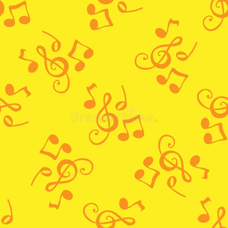 Music notes pattern stock vector. Illustration of print - 143071929