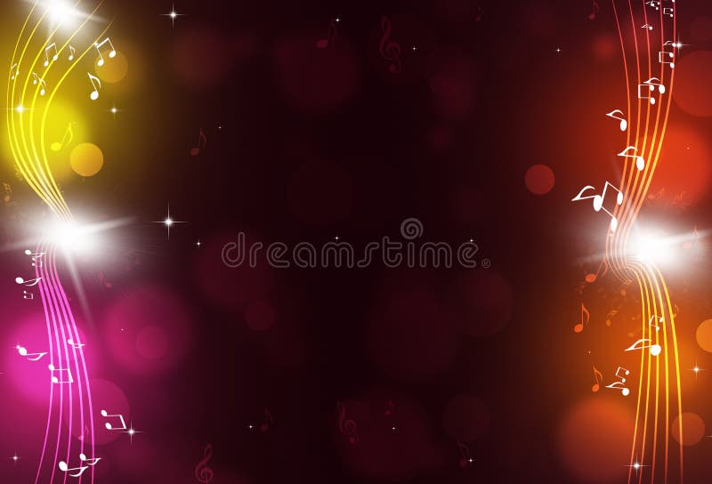 Music Notes Multicolor Background Stock Illustrations – 509 Music Notes ...